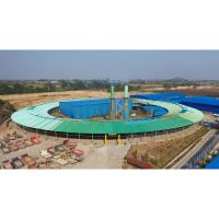 China Halstec 8.6m Rotary Kiln 160m Clay Brick Manufacturing Plant CE ISO for sale