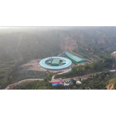 China 170m Rotary Kiln Brick Manufacturing Plant 10.8m Section Clay Brick Making for sale