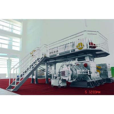 China Double Stage Vacuum Extruder JKY75 38000-50000 Bricks/hr for Automatic Brick Factory for sale