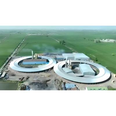 China Fully Automatic Rotary Kiln Clay Brick Making Machine 150m Length 100000 Bricks Daily for sale