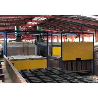China Section 4.8m Tunnel Kiln Fully Automatic Brick Making Machine 200000 Bricks Per Day CE ISO for sale