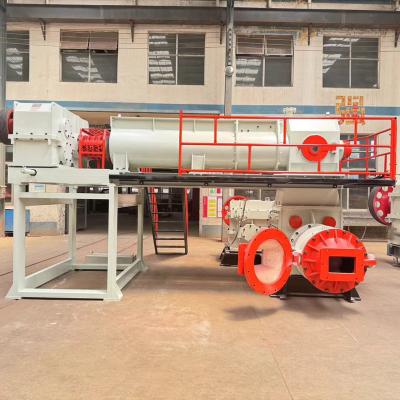 China Halstec JKY60 Double Stage Vacuum Extruder Fired Clay Brick Making Machine 28000-35000 Bricks/hr 160+315kw for sale