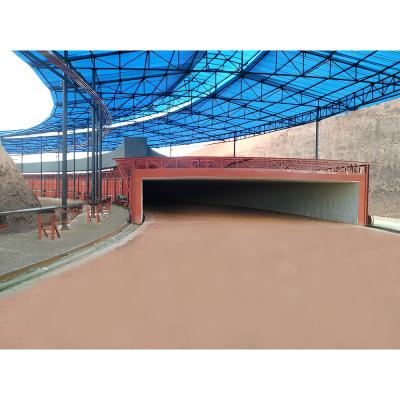 China Fired Clay Brick Making Rotary Tunnel Kiln 200000 Bricks Day 110-170m Diameter for sale