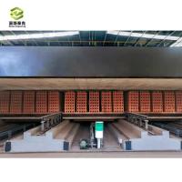 China Halstec 4.8m Green Clay Tunnel Kiln Brick Machine | 100,000-300,000 Bricks/Hour | 900-1050℃ Temperature for sale