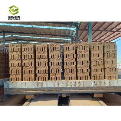 China 250000kg Tunnel Kiln Brick Burning Machine - 100000-200000 Bricks/Day Capacity with 900-1050℃ Temperature Range for sale