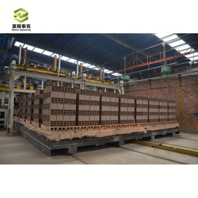 China Automatic Brick Plant Tunnel Kiln 100000-200000 Bricks per Day Clay Fly Ash Shale for sale