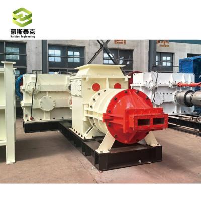 China Double Stage Vacuum Clay Brick Making Machine - 28,000-35,000 Bricks/Hour, 160+315KW Power, Fully Automatic for sale
