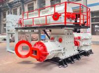 China JKY55/55-40 Clay Brick Making Machine 110+200 kW Double Stage Vacuum Extruder 11000-25000 Bricks/Hour for sale