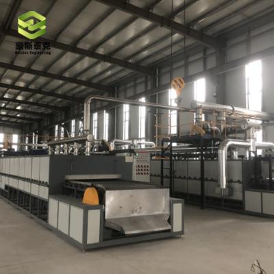 China Automatic Wesh Belt Kiln CE ISO Certified Tunnel Kiln for Ceramic Glass Baking 1200°C for sale