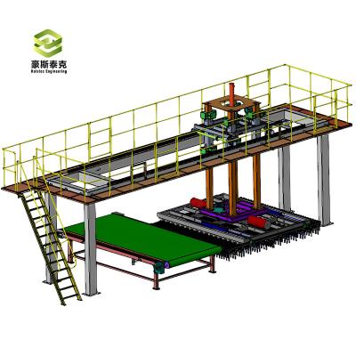 China Automatic Control System Brick Production Plant For Bricks 25000 Bricks/Hr Capacity for sale