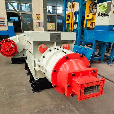 China Double Stage Vacuum Extruder 75+132 Kw 8000-11000 Bricks/Hr for Automatic Brick Plant for sale