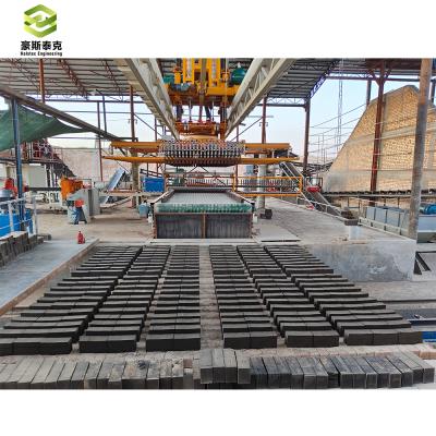 China 20.4KW Automatic Frame Stacking Machine 30000 Bricks Per Hour Customized Gripper for sale