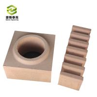 China High Alumina Refractory Bricks 55-75 Al2O3 for Industrial Furnace Lining 1850C for sale