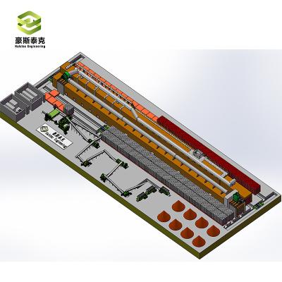 China Straight Tunnel Kiln for sale