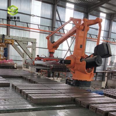China Robot stacking machine equipped with brick production technology aimed at delivering consistent and high volume output for sale