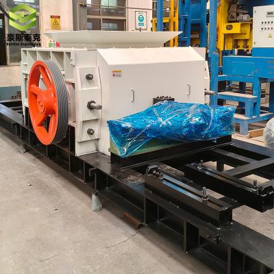China GS1000×900 Roller Crusher 55+37kw High Power for Medium Hard Bulk Materials Crushing to ≤2mm for sale