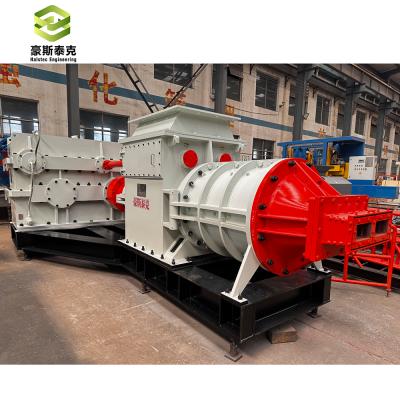 China JKY70/70-45 35000 Bricks Per Hour Vacuum Extruder High Capacity Clay Brick Making Machine with PLC Control for sale