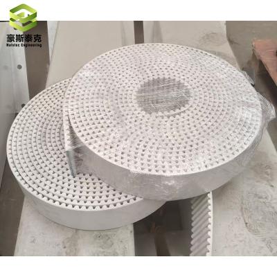 China Halstec Brick Making Machine Timing Belt Spare Parts CE ISO Custom Size for sale