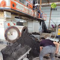 China Fully Automatic Double Stage Vacuum Extruder To Extrude The Raw Materials Into Mud Strips Offering Stable Conveying for sale