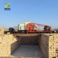 China Fired Clay Brick Making Machine GS800×600 Roller Crusher for Brick Plant, Shale Coal Gangue Crushing Machine for sale