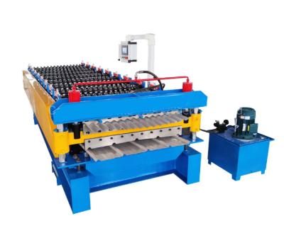 China 0.3mm Custom Roll Forming Machine Metal Tile Panel Roof Sheet Making for sale