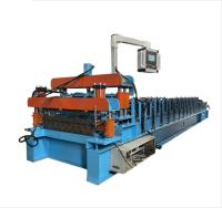 China Customized Trapezoidal Panel Double Layer Roll Forming Machine Aluminum for sale