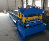 China Hydraulic Cutting ​Glazed Tile Roll Forming Machine 1.5-3m/Min Single Phase for sale