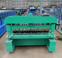 China 7/8'' Roof Tile Roll Forming Machine Corrugated Sheet Making for sale