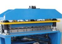 China Multi Rib Wall Roof PPGI Trapezoidal Sheet Roll Forming Machine Work Automatically for sale