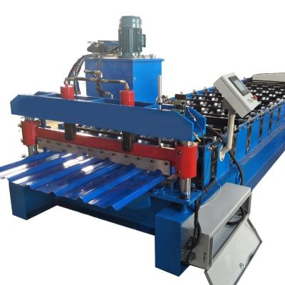 China Aluminium 6 Ribs 0.5mm Corrugated Roof Tile Making Machine High Capacity for sale