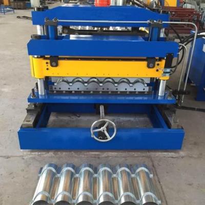 China Plc 0.25mm Glazed Roof Tile Roll Forming Machine 3 Phases for sale