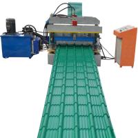 China 1250mm Wide 0.5mm Profiles Roof Tile Roll Forming Machine In Gardens for sale