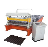 China Metal Panel Roofing Sheet Rollformers 0.3mm Hydraulic Cutting for sale