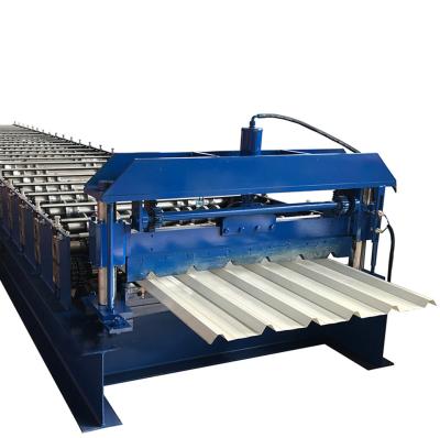 China Ic72 1.5mm Metal Sheet Roof Roll Forming Machine Panel Trapezoidal Low Noise for sale