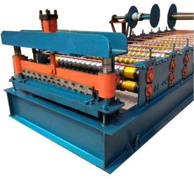 China Plc Touch Screen Hmi Shutter Door Roll Forming Machine 380v50hz for sale