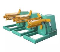China Automatic Galvalume Hydraulic Decoiler Machine Recoiler 5 Tons To 40 Tons for sale