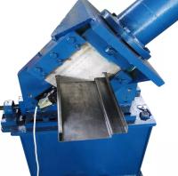 China Touch Screen Fire Metal Door Frame Making Machine Hydraulic Cutting for sale