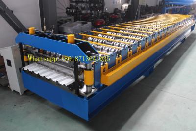 China 8 Rib Type Roof Tiles Making Machine 18 Sections Simple Structure for sale