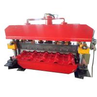 China Hydraulic Pressure Glazed Tile Roll Forming Machine For Yx35-925 Profile for sale