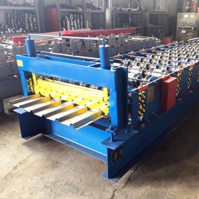 China Steel Zinc GI Corrugated Sheet Roll Forming Machine For Pakistan for sale