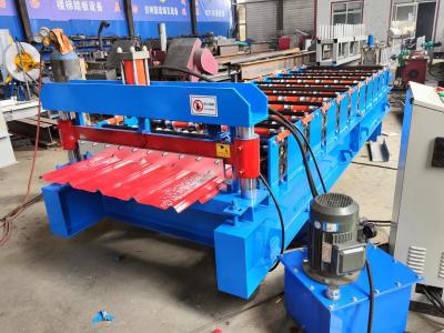 China Plc Control Hydraulic Cutting Roll Forming Machine Ibr 840 Profile for sale