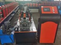 China Roller Shutter Slat Roll Forming Machine With Customized Embossing Design for sale