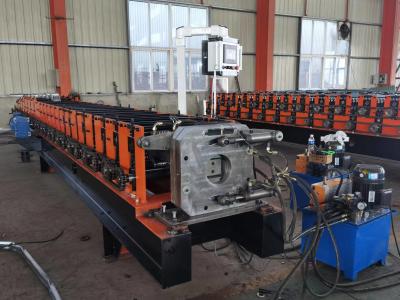 China Square And Round Downspout Roll Forming Machine Aluminium Rain For Building for sale