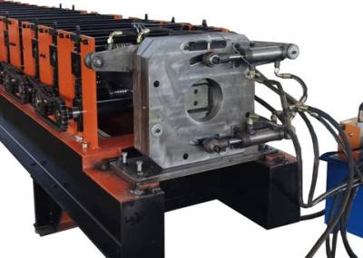 China Square Downpipe Roll Forming Machine Hydraulic Cutting for sale