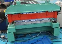 China Trapezoidal Metal Roofing Sheet Roll Forming Machine For Zinc Color Steel Ibr Tile for sale