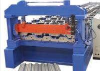 China 15 - 20m/Min Floor Decking Roll Forming Machine Hydraulic Cutting for sale