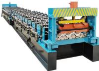 China GI Steel Floor Decking Roll Forming Machine For Construction Material for sale