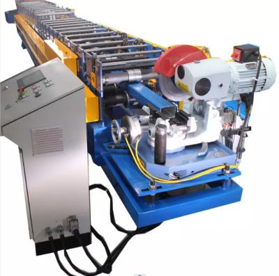 China Metal Downspout Pipe Cold Roll Forming Machine Square Aluminum Down Pipe for sale