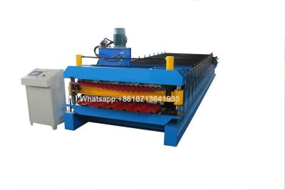 China 7.5kw Double Layer Roll Forming Machine GI PPGI 25m/ Min Anti Rusty for sale