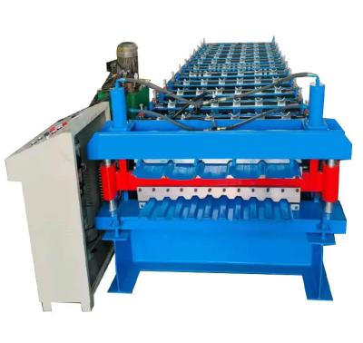 China Metal Roof Tile Roll Forming Machines Double Layer 10 - 18 M/Min for sale